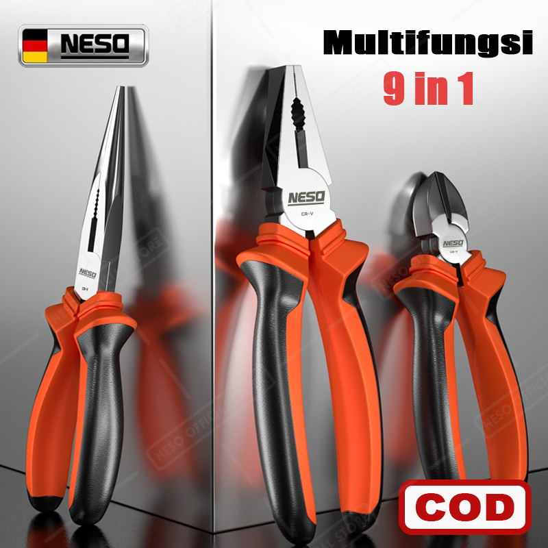 Jual NESO Tang Potong Kombinasi BISA COD Lancip 6in1 6~8 inch ...