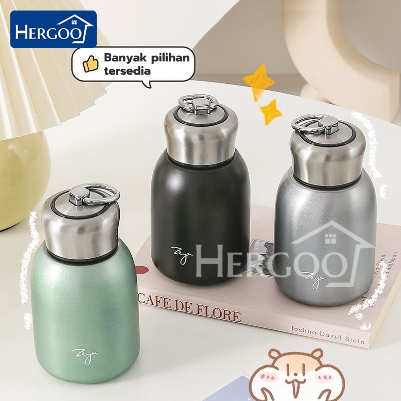 Jual Portabel Botol Minum Thermos 300ml Mini Tahan Panas dan Dingin ...