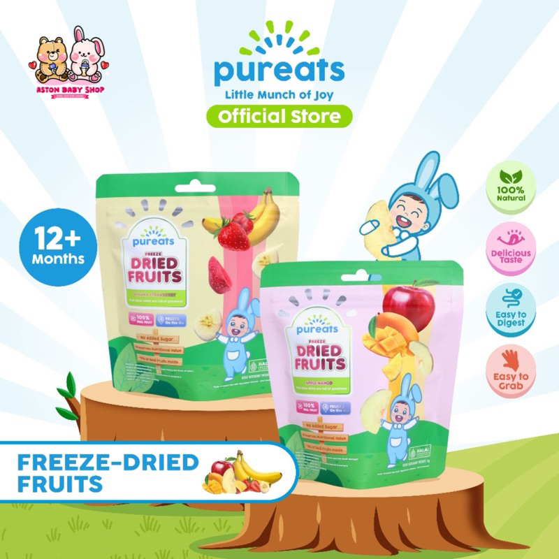 Jual Pureats Dried Fruit 15 gr - Snack Buah Anak & Bayi 12 Bulan ...