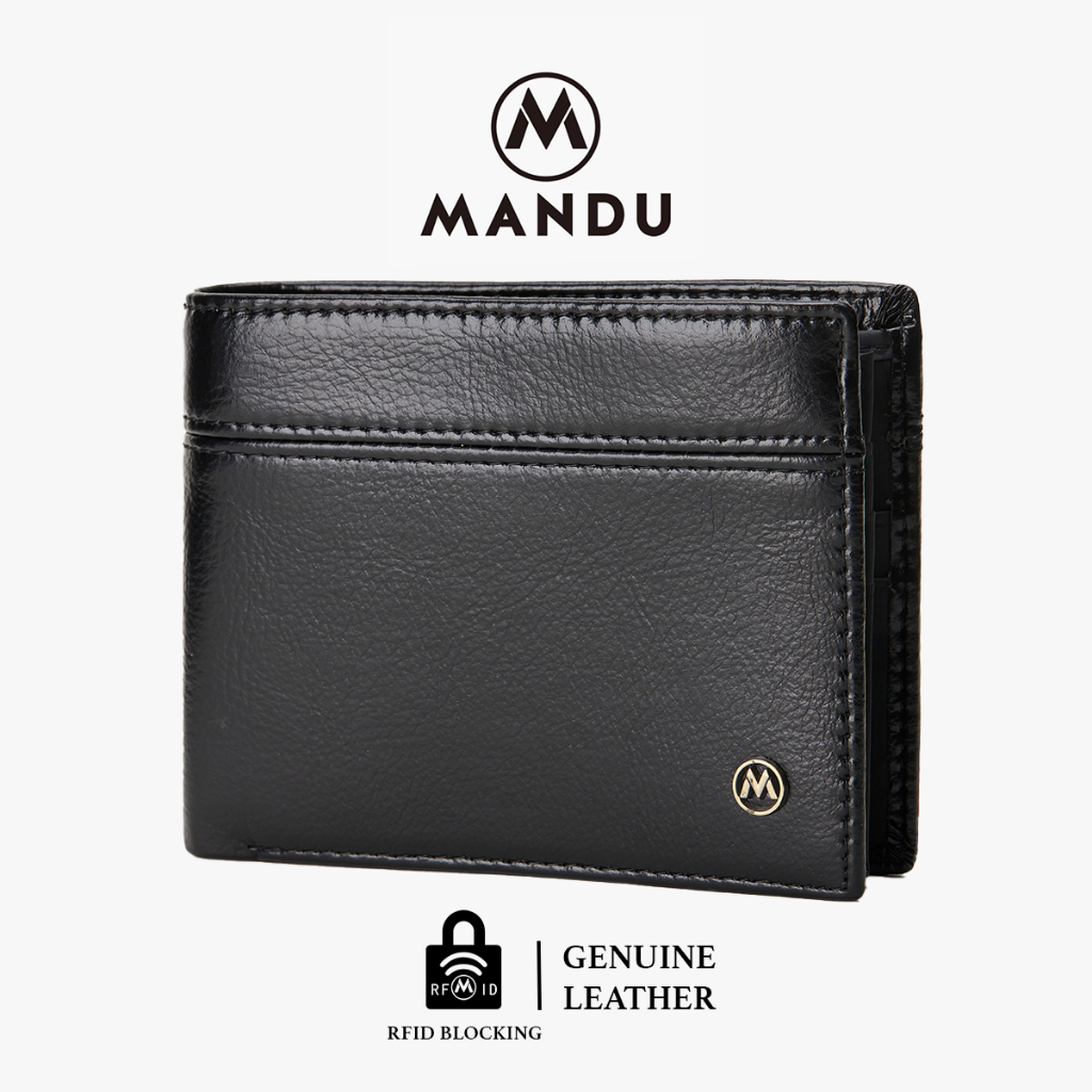 Jual Dompet Pria Lipat Pendek 5311-3 RFID Blocking Bahan Kulit Sapi ...