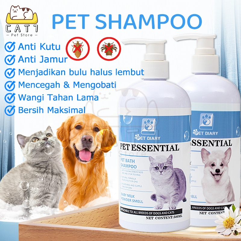 Jual Shampoo Kucing Anti Kutu Jamur Tungau Sampo Anjing Anti Flea Tick ...