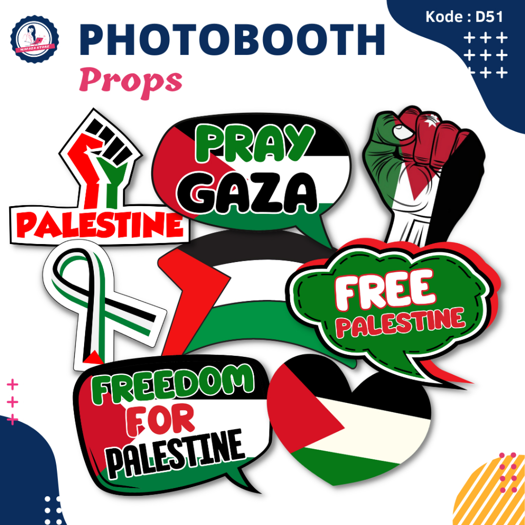 Jual Photobooth Props FREE Palestine / Property foto Palestine Gaza ...