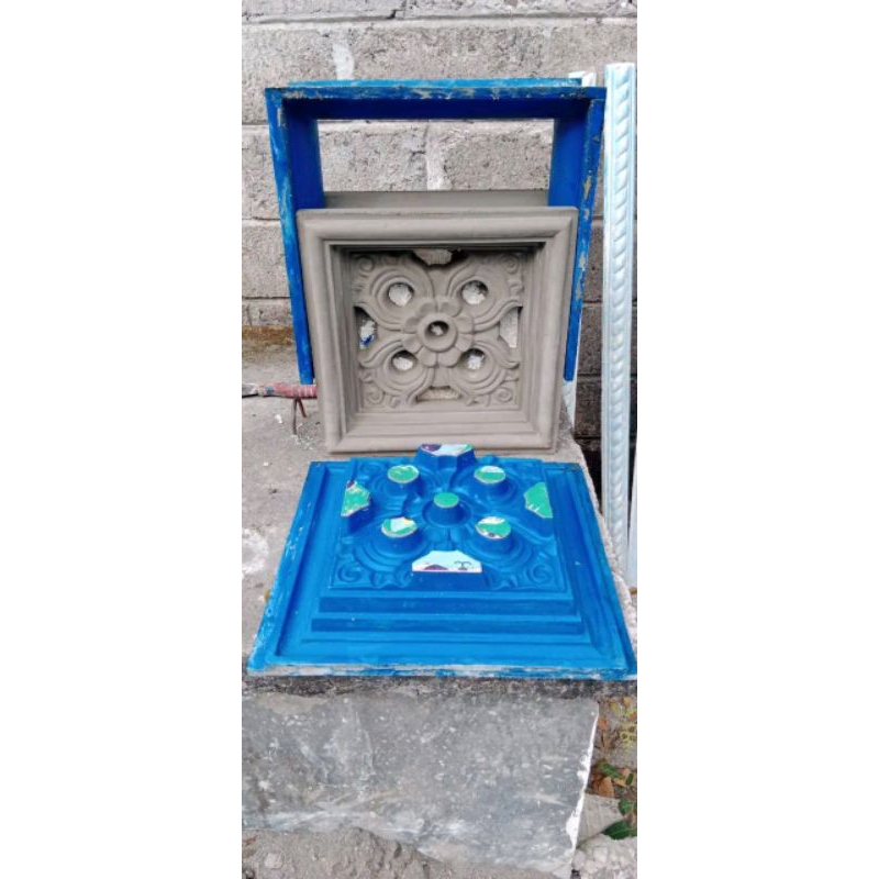 Jual cetakan roster fiber ukuran 30x30 model moto buto | Shopee Indonesia