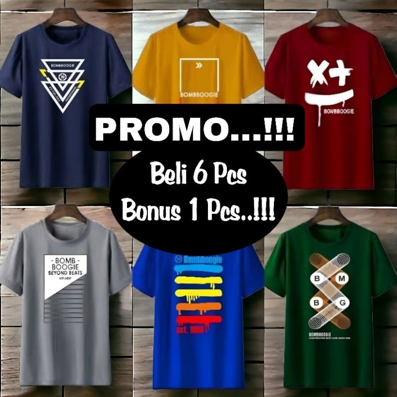 Jual PROMO Cuma 100 ribu Dapat 7 Kaos Kaos..!! Termurah Kaos Motif ...