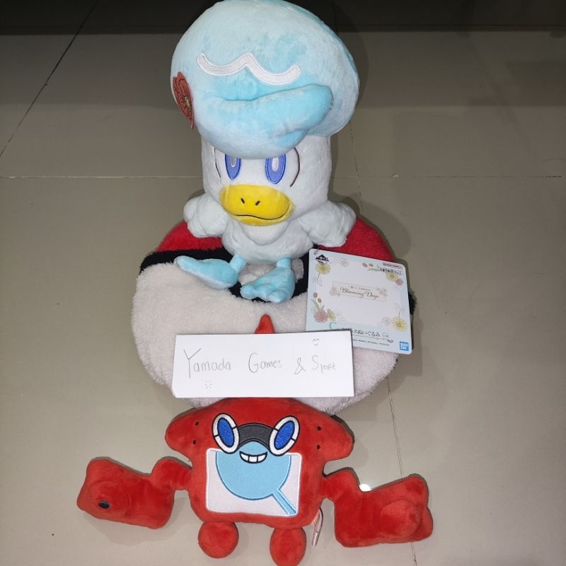Jual POKEMON QUAXLY BLOOMING DAYS PRIZE ICHIBAN KUJI ORIGINAL BONEKA ...