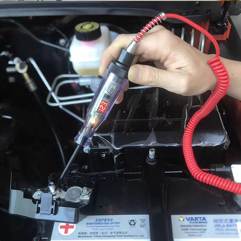 Jual 12V-24V Auto Voltage Universal Digital Obeng Testpen DC Display ...