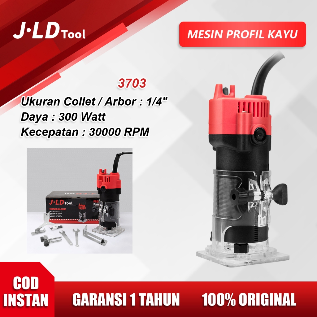 Jual JLD Mesin profil kayu murah promo J3703 Mesin router profil kayu ...
