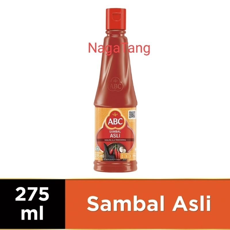 Jual ABC SAUS SAMBAL ASLI & EXTRA PEDAS BOTOL 275 ML. TERMURAH ...