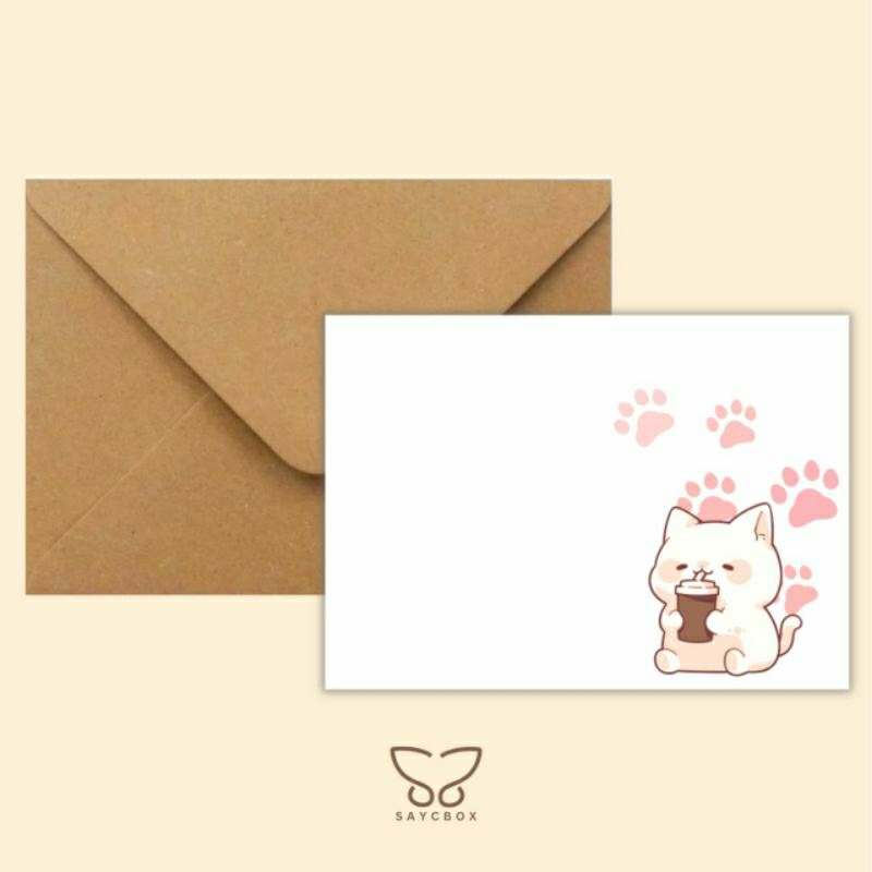 Jual [ANIMAL SERIES] Kartu Ucapan ukuran A6 A7 16x11cm Custom Greeting ...