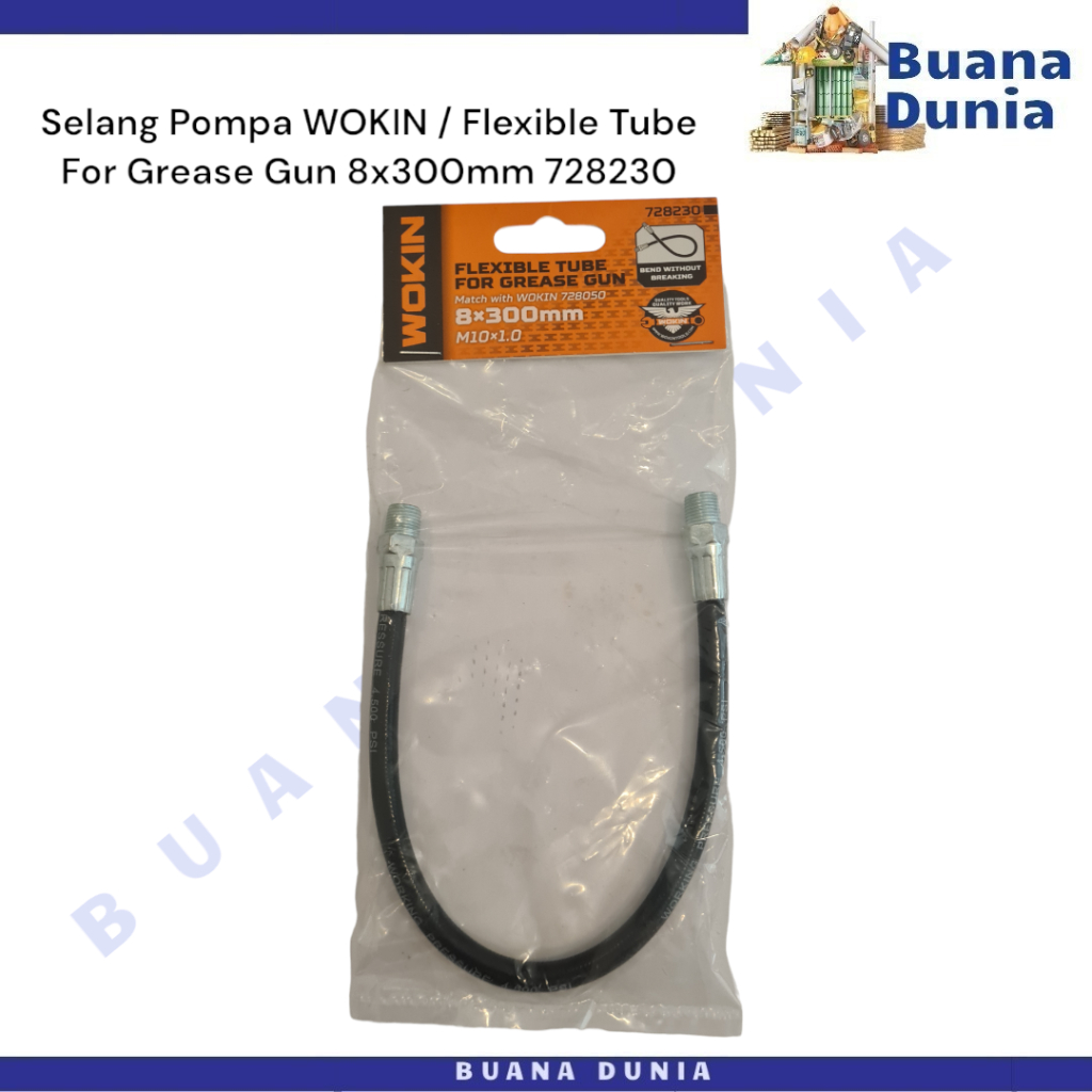 Jual Selang Pompa WOKIN | Flexible Tube For Grease Gun | Slang Pompa ...