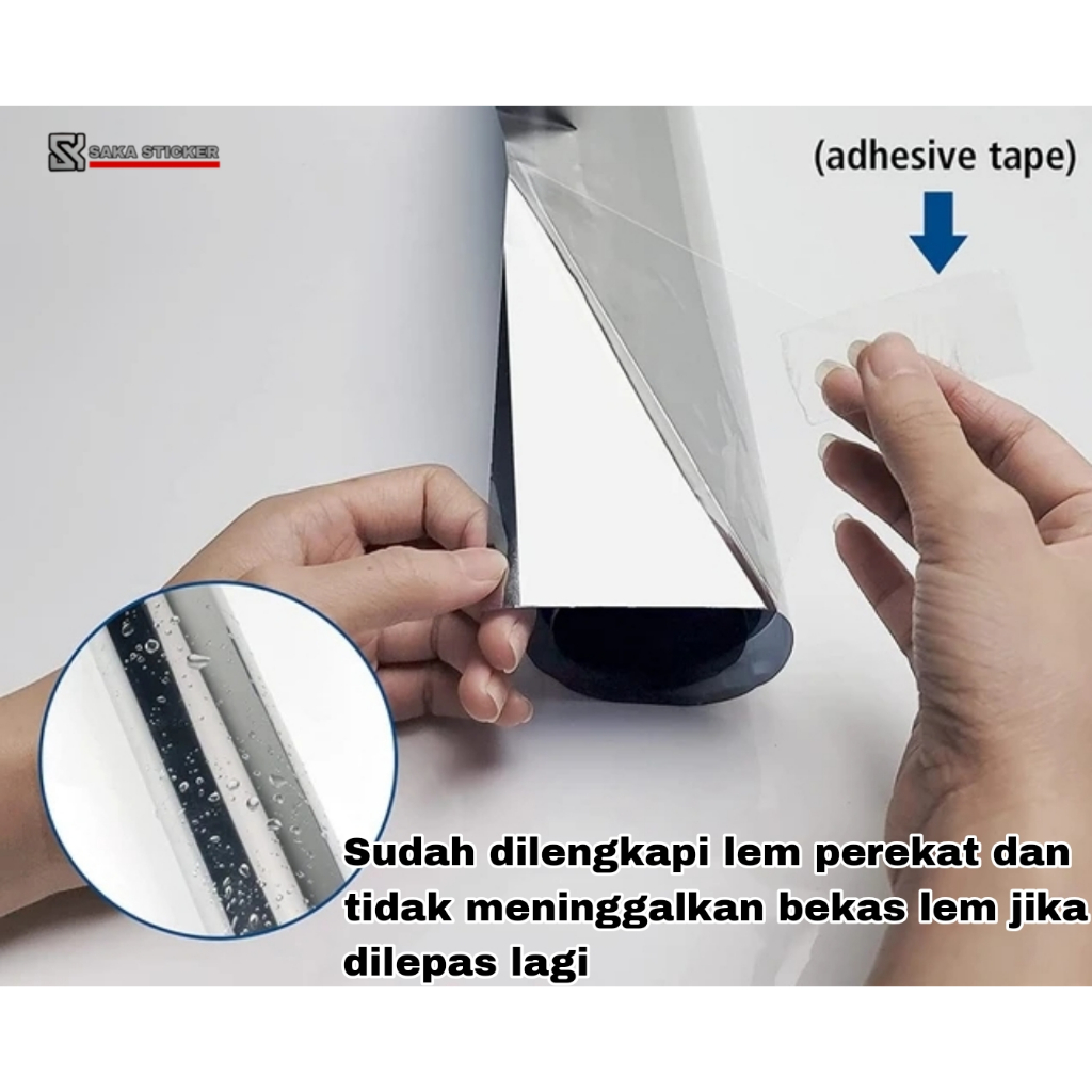 Jual Stiker Kaca Film One Way | Kaca Film Satu Arah | Shopee Indonesia