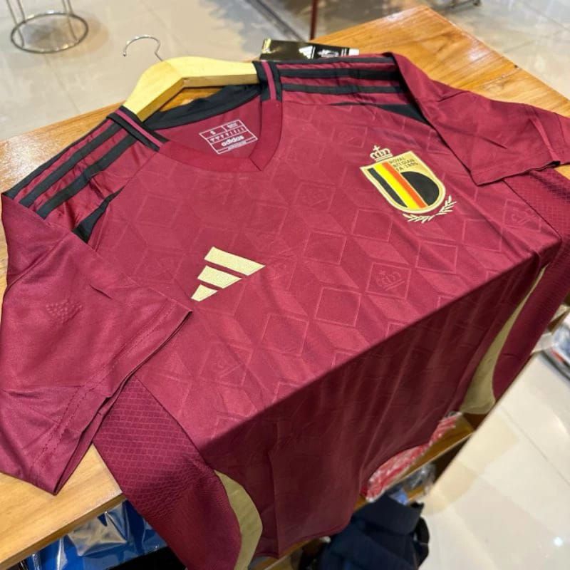 Jual JERSEY BOLA BELGIA HOME PIALA EURO 2024 GRADE ORI | Shopee Indonesia