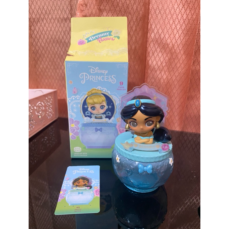 Jual blind box miniso princess disney jewelry box jasmine ariel aurora ...