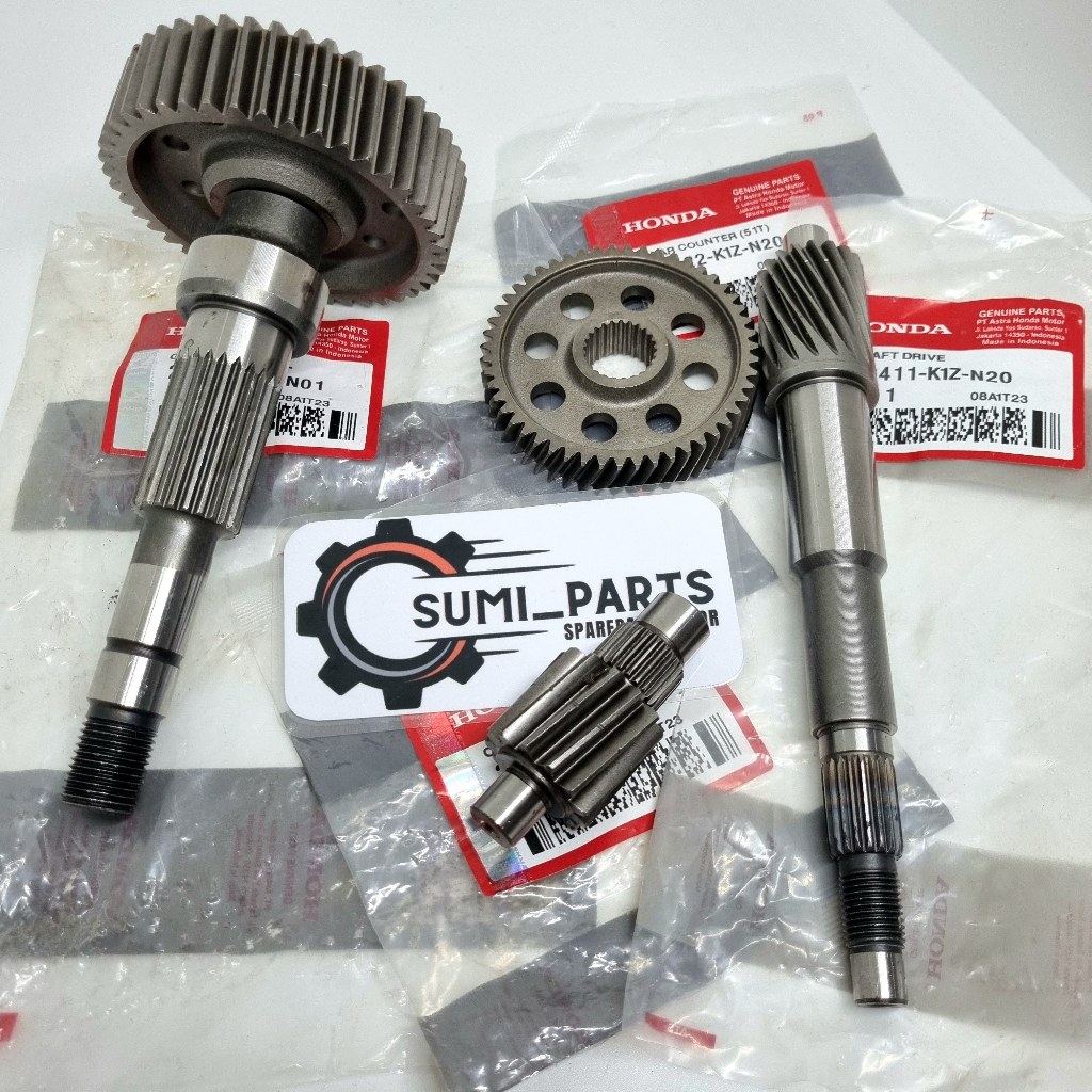 Jual K1Z GIGI RASIO GEAR GARDAN HONDA PCX 160 VARIO 160 GIR COMP 1 SET ...