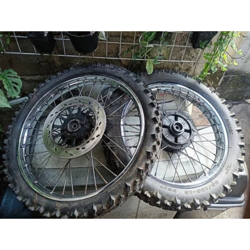 Jual Velg pelek jari tromol suzuki satria shogun smash model trail ...
