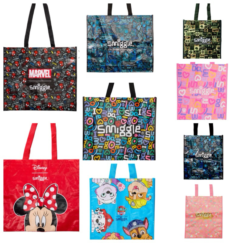 Jual PAPER BAG SMIGGLE ORIGINAL / KANTONG SMIGGLE ORIGINAL/ REUSE ME ...