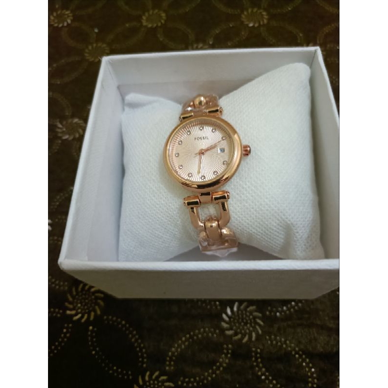 Jual Jam tangan wanita analog model titanium bulat elegan dan mewah ...