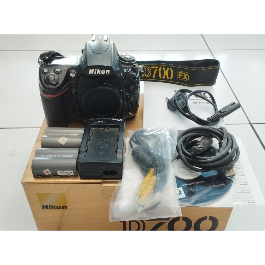 Jual NIKON D700 Fx Plus LENSA (FULLSET MULUS-LENGKAP) | Shopee Indonesia
