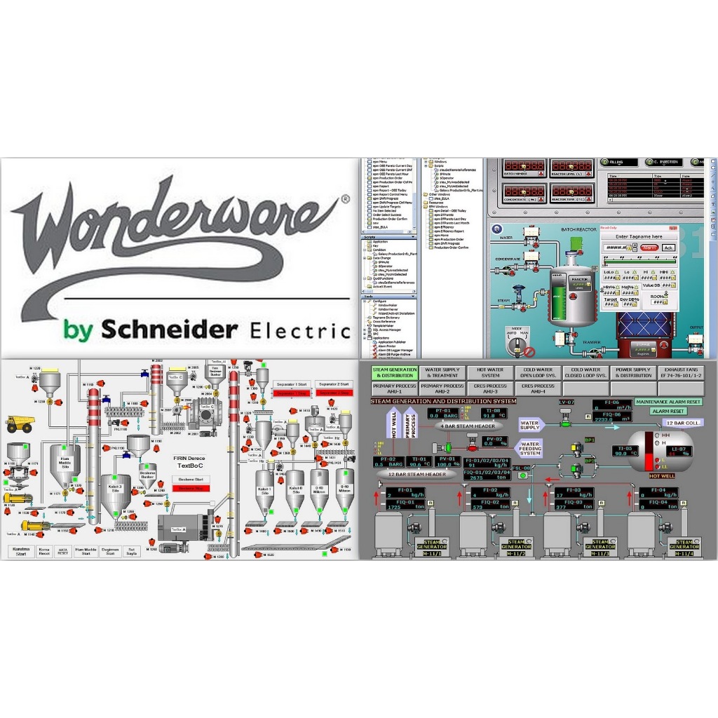 Jual Scada WonderWare InTouch Versi 11.0.1 (Wonderware System Platform ...