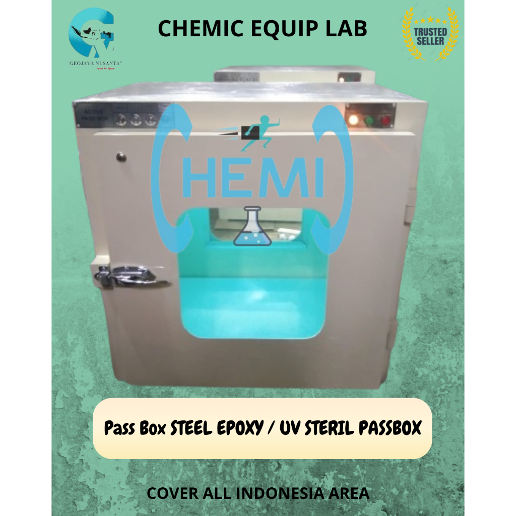 Jual Pass Box 70x50x70 STEEL EPOXY / PASSBOX STERIL UV LAB | Shopee ...
