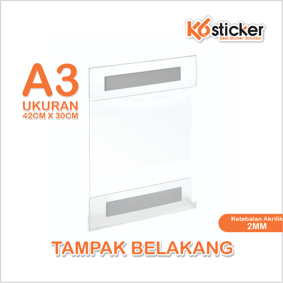 Jual Poster | Tempat Brosur Akrilik | Akrilik Tempel|Sign Holder ...