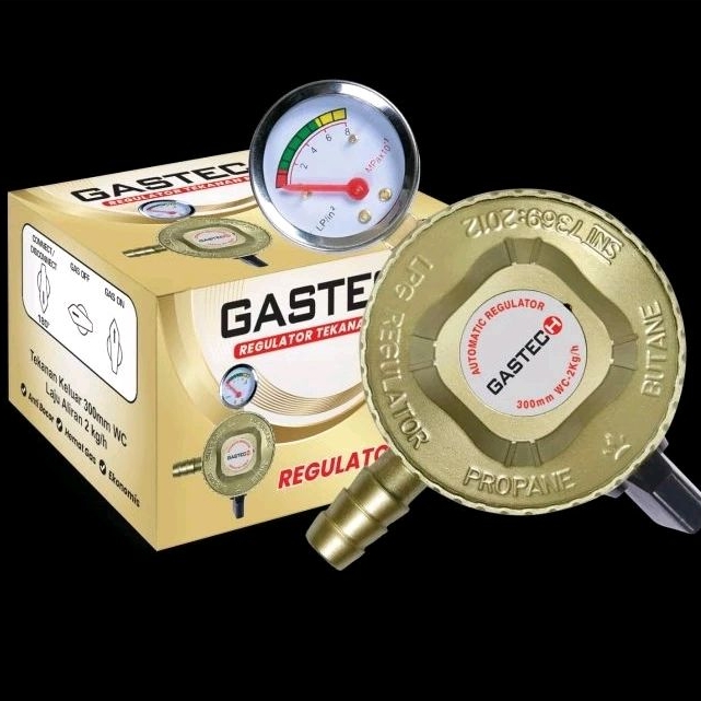 Jual Regulator Gas Gastec Meter - Regulator Kompor - Regulator Tekanan ...