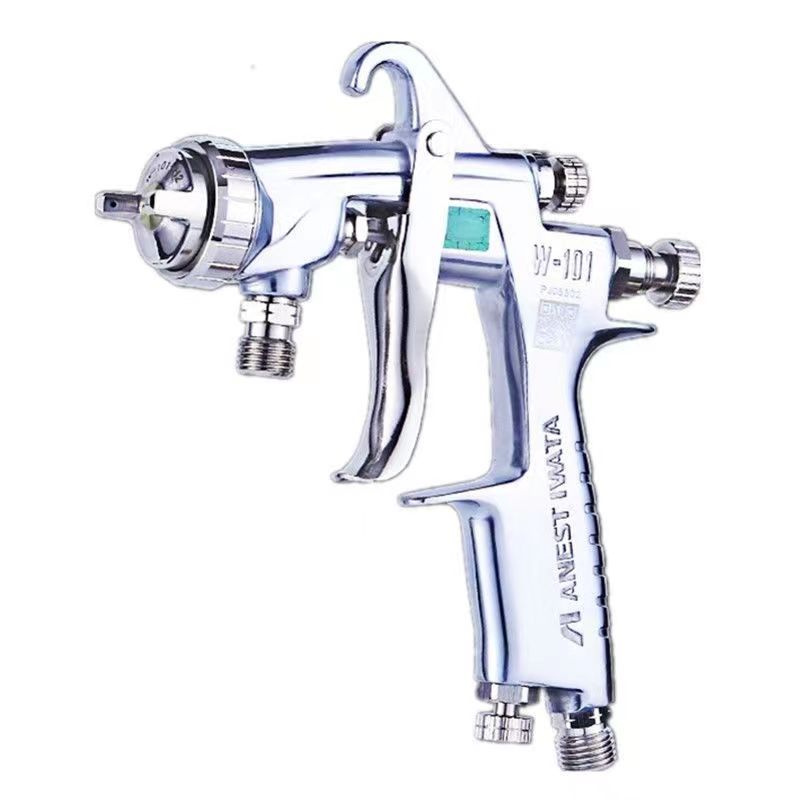 Jual W-101 Spray Gun Hand Manual Paint Spray Gun Car Auto Furniture Painting Air Sprayer 600ML ...