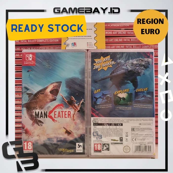 Jual Nintendo Switch Maneater / Man Eater | Shopee Indonesia