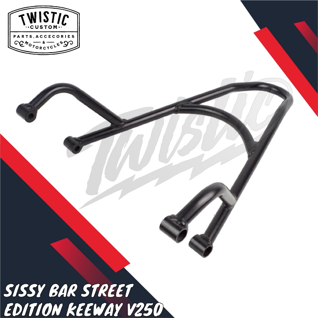 Jual Sissy Bar Street Backrest Bracket Tas Belakang PNP Motor Keeway ...