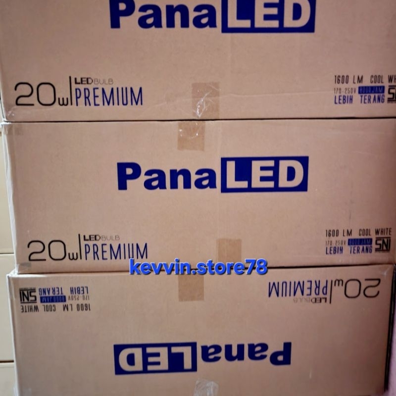 Jual Lampu Panaled Premium 20 Watt 1 Dus / 1 Karton Isi 100 Lampu Led ...