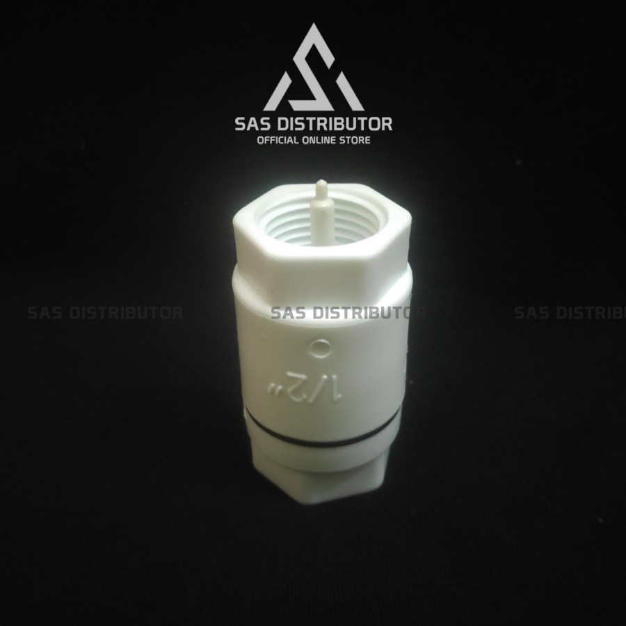 Jual Tusen Klep 1/2" inch PVC / Foot Klep Elfa Fina 1/2" inch / Check ...