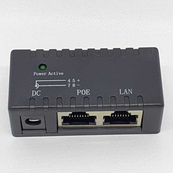 Jual POE Injector Segi Empat / POE TP-Link (Mirip) / POE Injector 1 ...