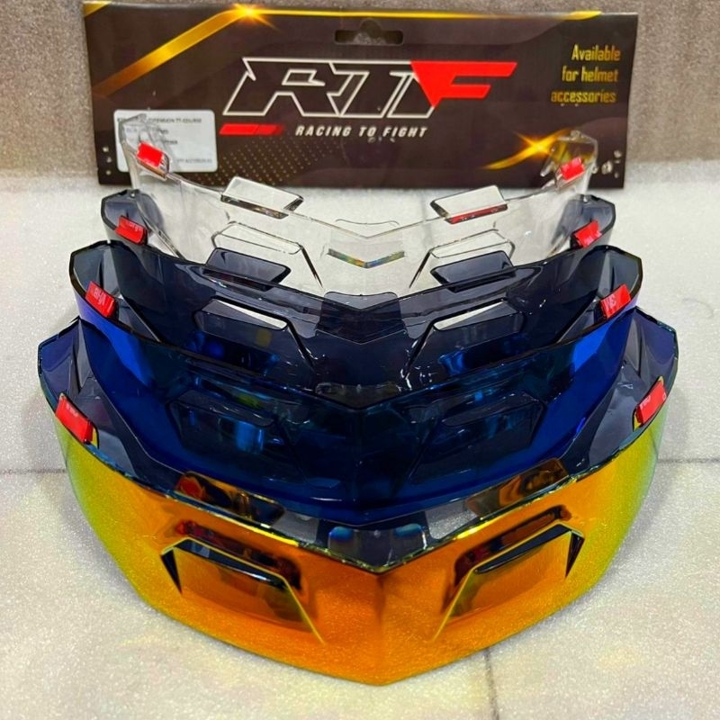 Jual Spoiler KYT TT course 3D RTF | Shopee Indonesia