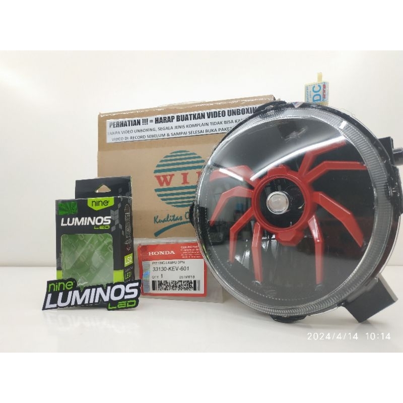 Jual Paket Reflektor lampu Depan xride Yamaha X-Ride Headlamp Spider ...