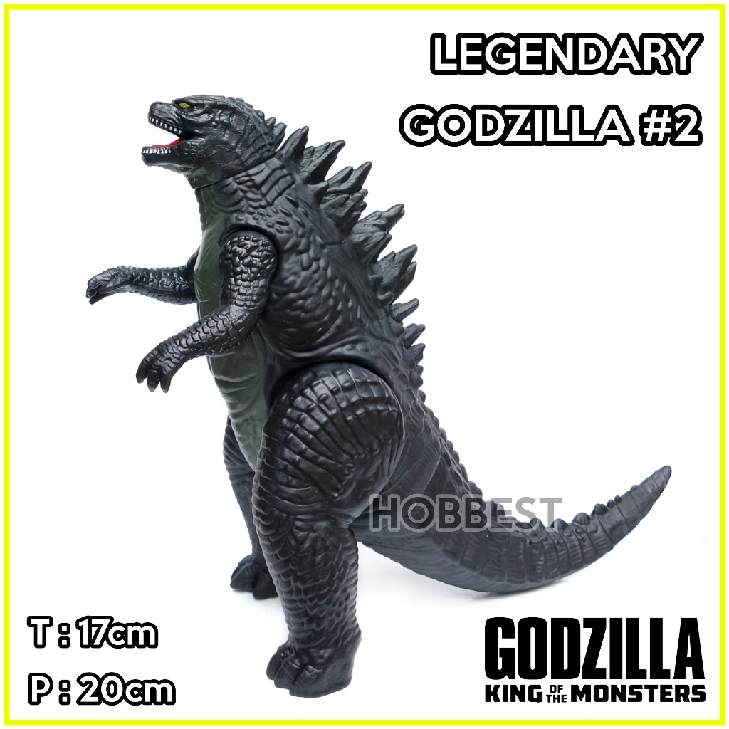 Jual LEGENDARY GODZILLA Action Figure Monster Kaiju Miniatur Pajangan Mainan Monster Gojira ...