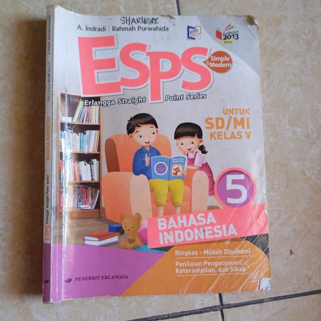 Jual Buku ESPS erlangga straight point series kelas 6 kelas 5 ips ppkn bahasa indonesia | Shopee ...