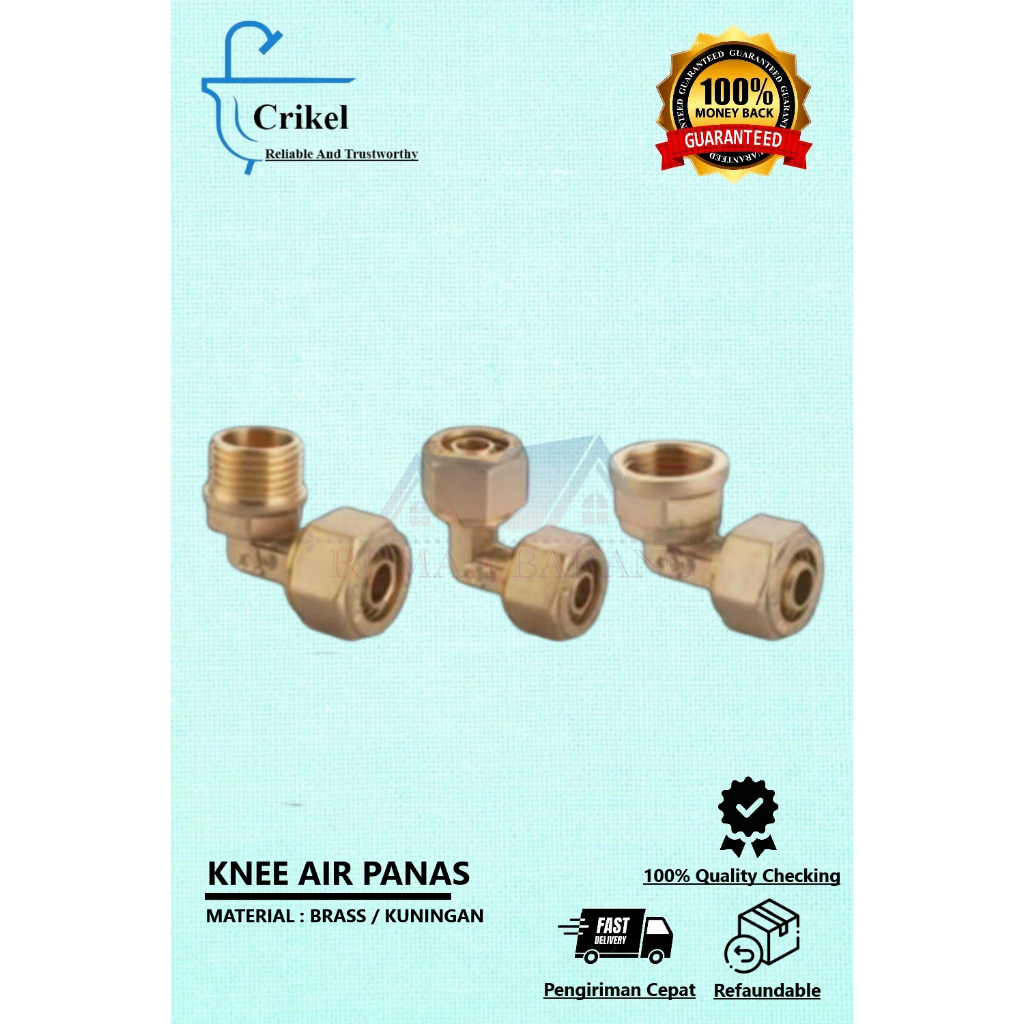 Jual Elbow fitting pipa air panas rifeng knee drat dalam knee drat luar | Shopee Indonesia