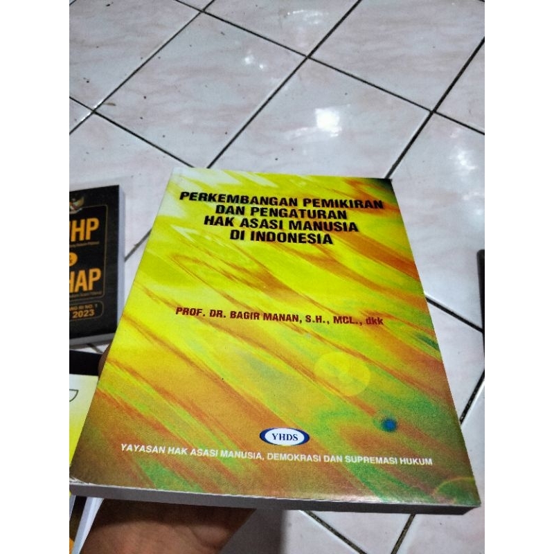 Jual perkembangan pemikiran dan pengaturan hak asasi manusia di Indonesia | Shopee Indonesia
