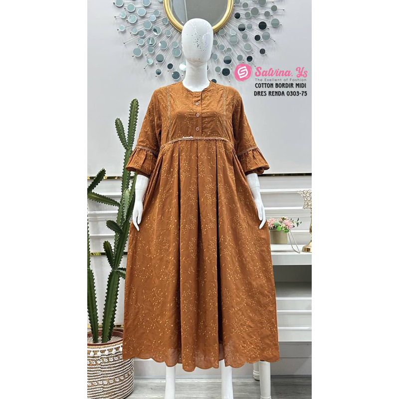 Jual SALE MIDI SALVINA YS katbol renda ARSY | Shopee Indonesia