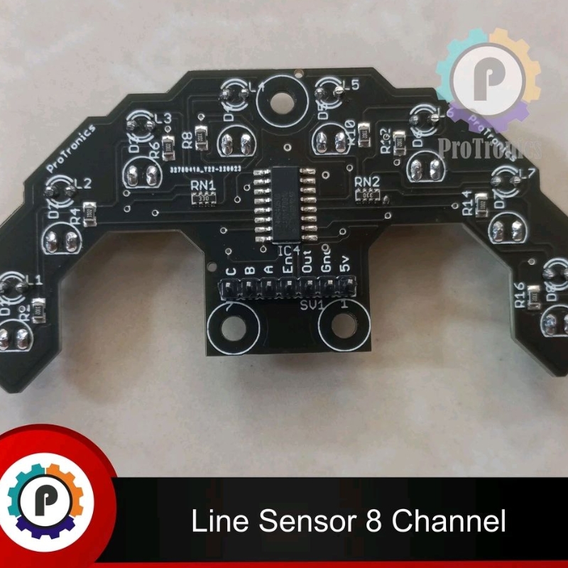 Jual Line Sensor Robot Line Follower Line Tracer 8 Channel Multiplexer Sensor Garis | Shopee ...