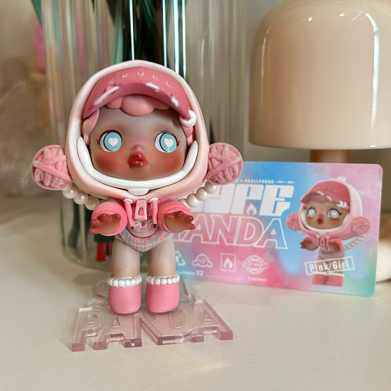 Jual (Loose) Pop Mart Skull Panda Hype Panda Series - Pink Girl (SUPER ...