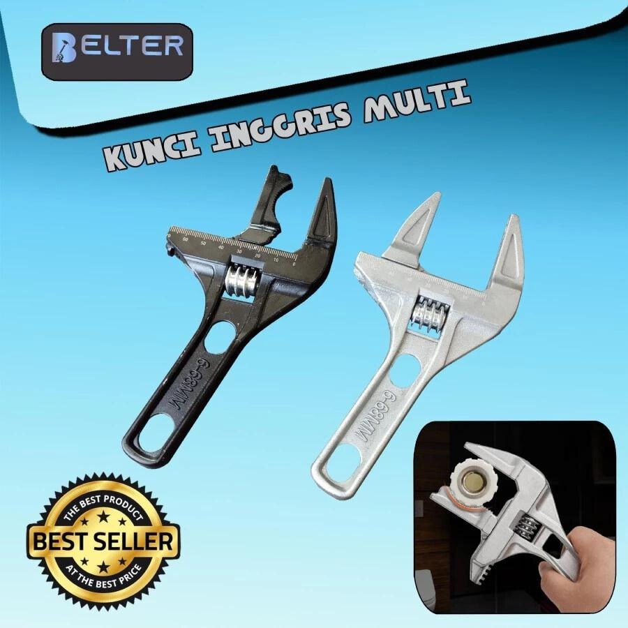 Jual Kunci inggris/Universal Adjustable Wrench Spanner/Besar Serbaguna ...