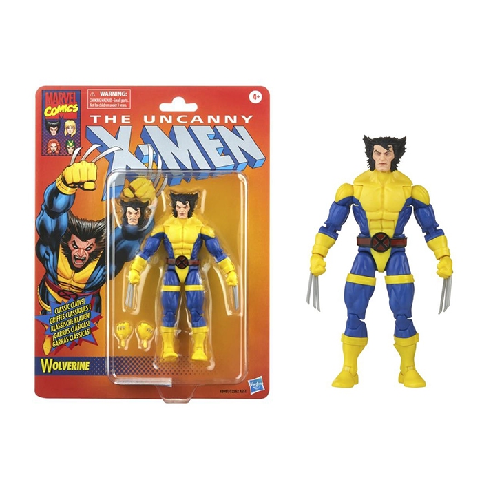 Jual The Uncanny X-Men Marvel Legends Retro WOLVERINE 6-Inch Action ...