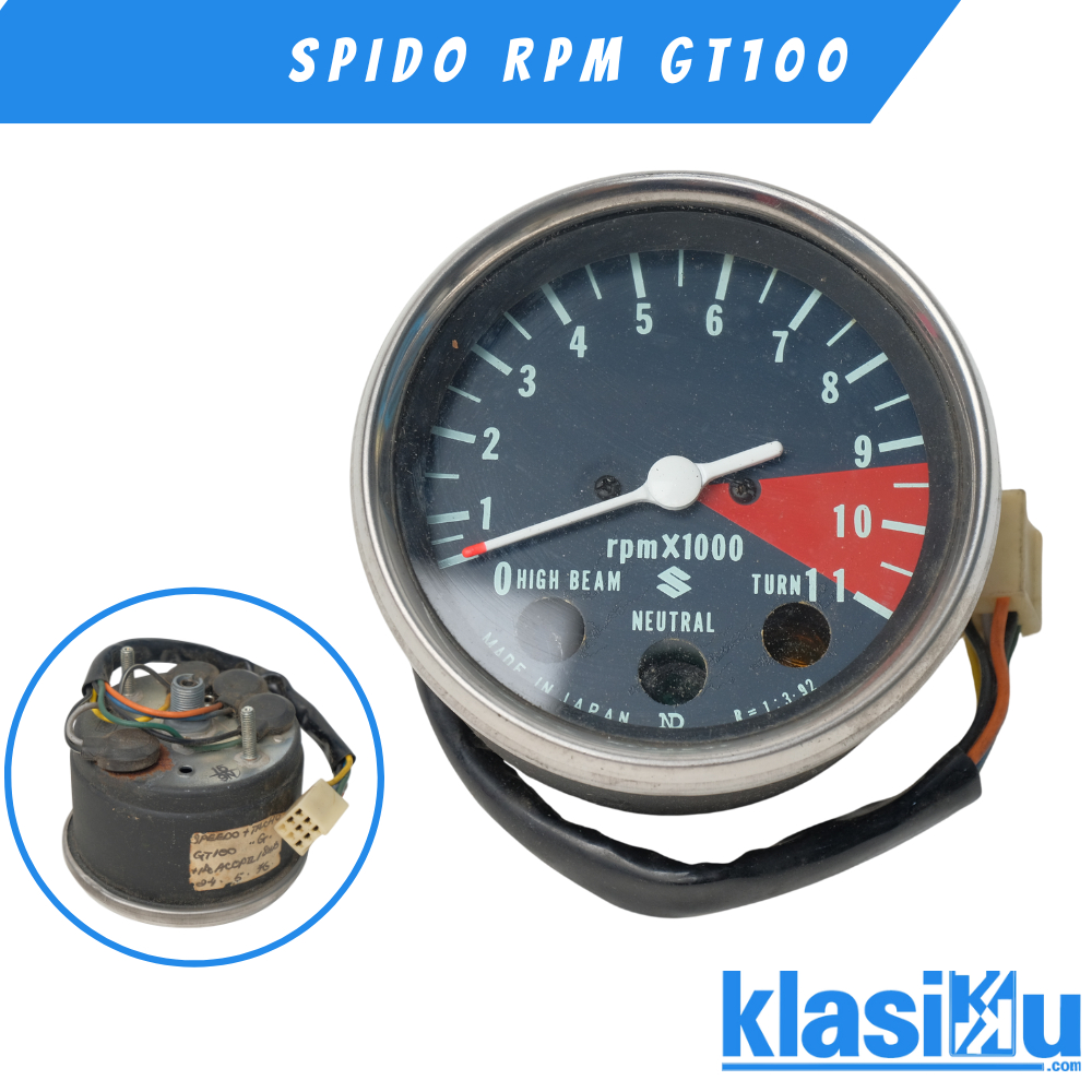 Jual Spidometer Spedometer Speedometer Kilometer Rpm Suzuki Gt100 Gt125 ...