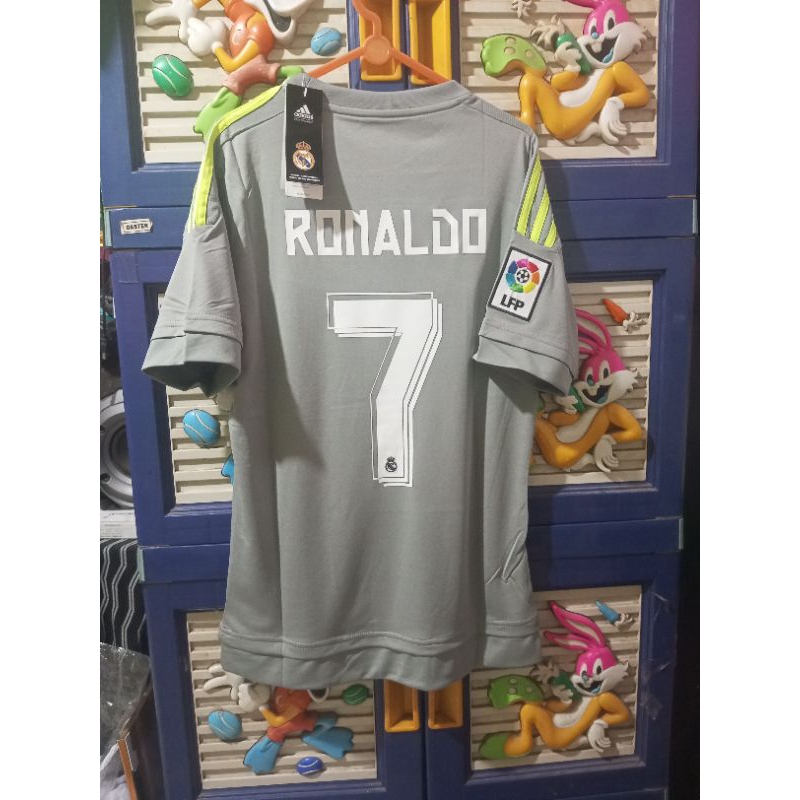 Jual jersey real madrid retro 15/15 away ( RONALDO:7 ) | Shopee Indonesia