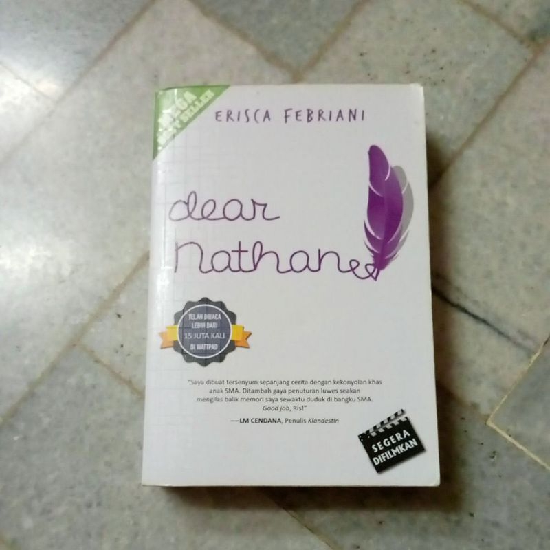 Jual Dear Nathan (Erisca Febriani) | Shopee Indonesia