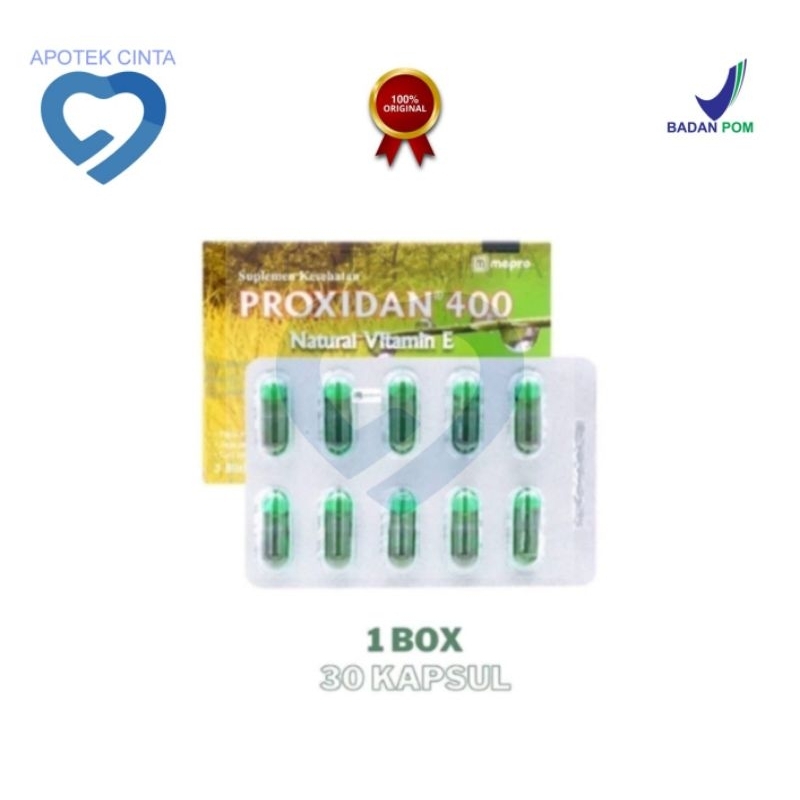 Jual PROXIDAN 400 1BOX 30 KAPSUL | Shopee Indonesia