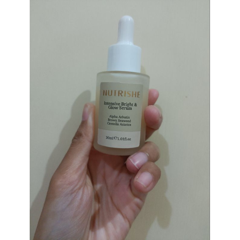 Jual Nutrishe Intensive Bright & Glow Serum (Improved Formula) | Shopee ...