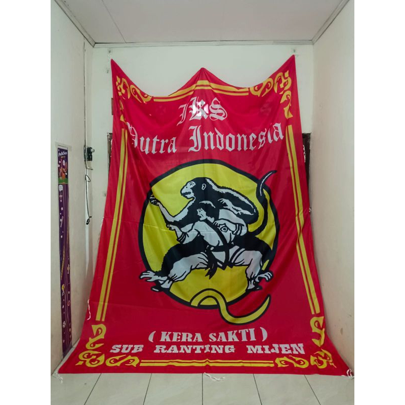 Jual Bendera Iks Kera Sakti Ukuran 200cmx300cm Gratis Sticker | Shopee ...