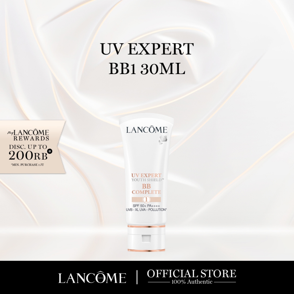Jual Lancome UV Expert BB Complete #1 White SPF 50+ PA++++ 30ml | Shopee Indonesia